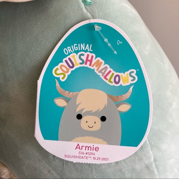 Squishmallows | Toys | Squishmallow Armie The Blue Longhorn Bull 6 ...